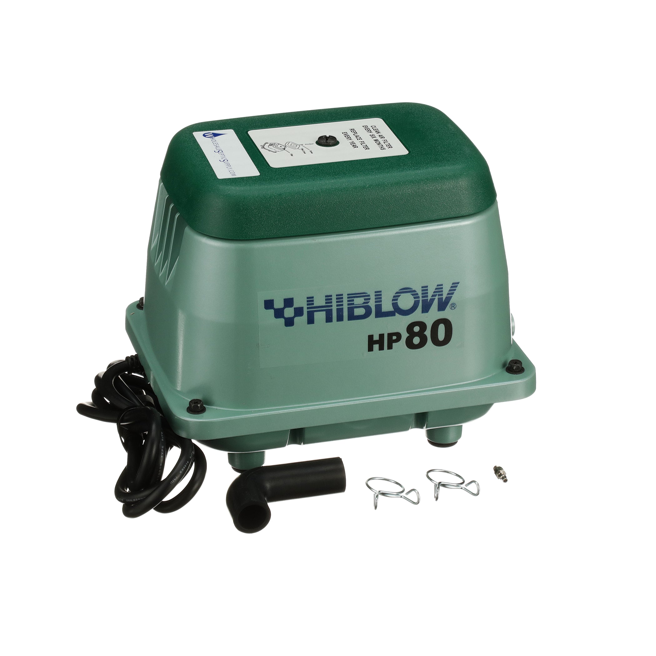 Hiblow HP-80 Septic Air Pump - Wholesale Septic Supply