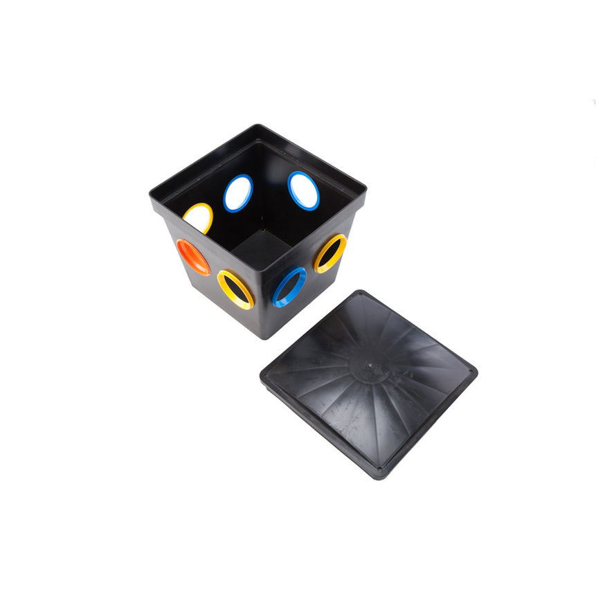 Tuf-Tite 7-Hole Distribution Box With Fittings (For 4 inch Pipe ...