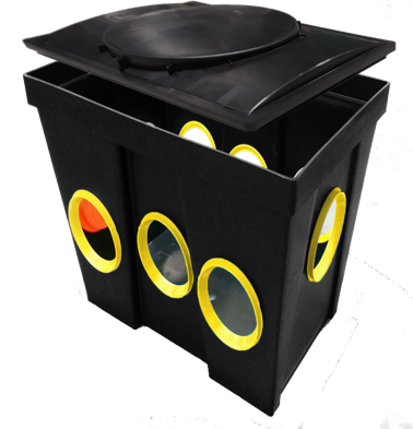 Tuf-Tite 9-Hole Distribution Box With Fittings (For 4 inch Pipe ...