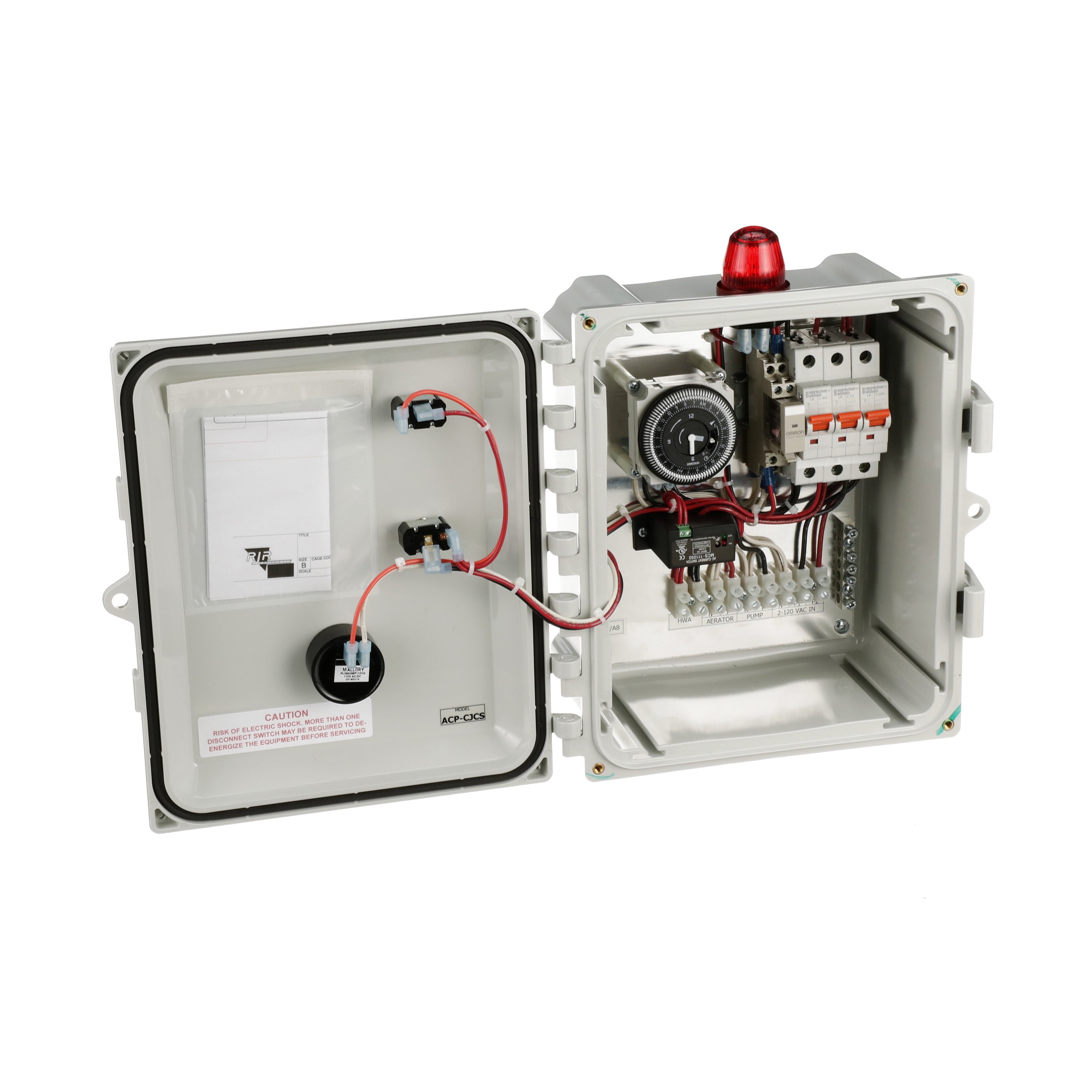 Jet Compatible Aerobic Septic Control Panel 120V ACP-CJCS — Wholesale ...