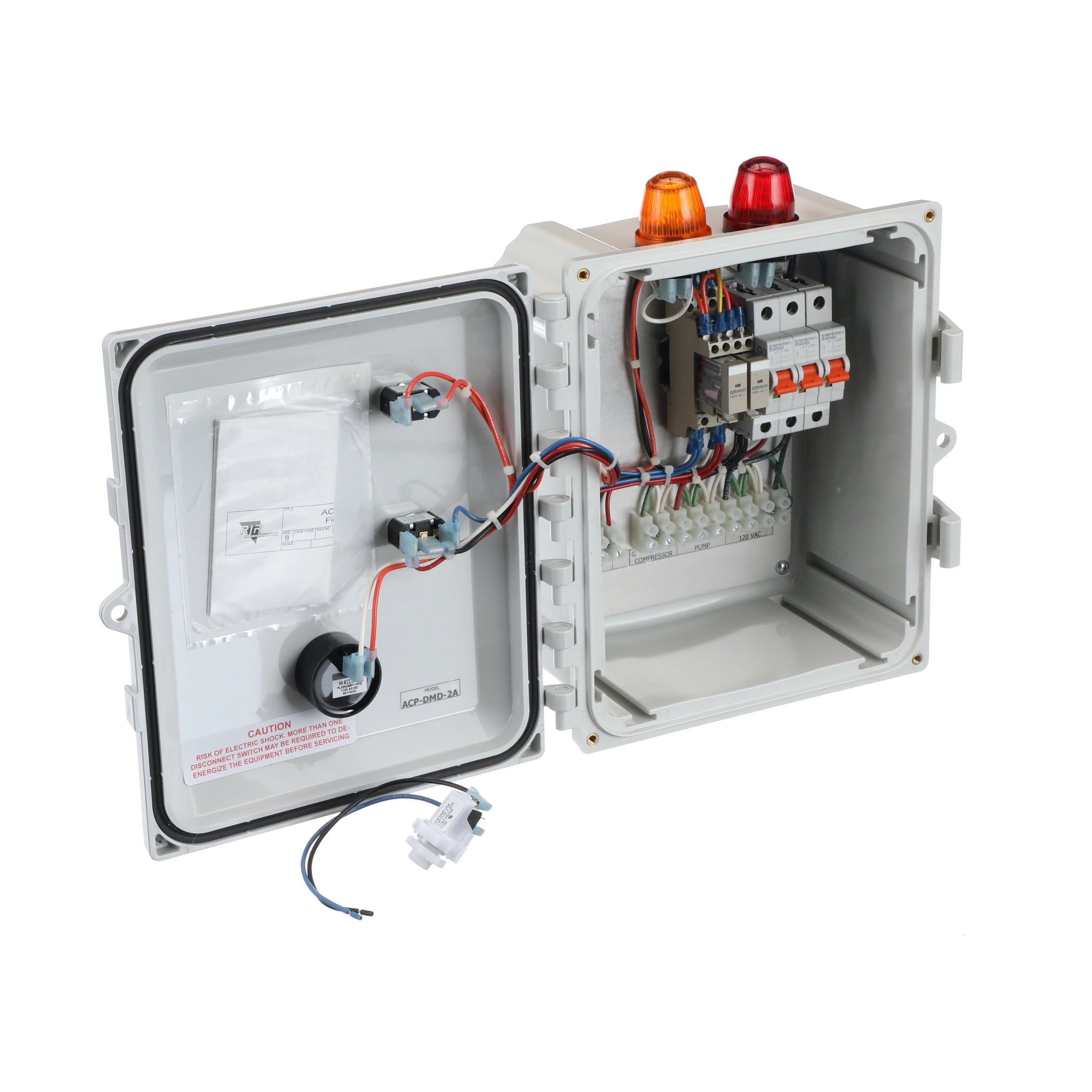 Dual Light Septic Control Panel - Wholesale Septic Supply