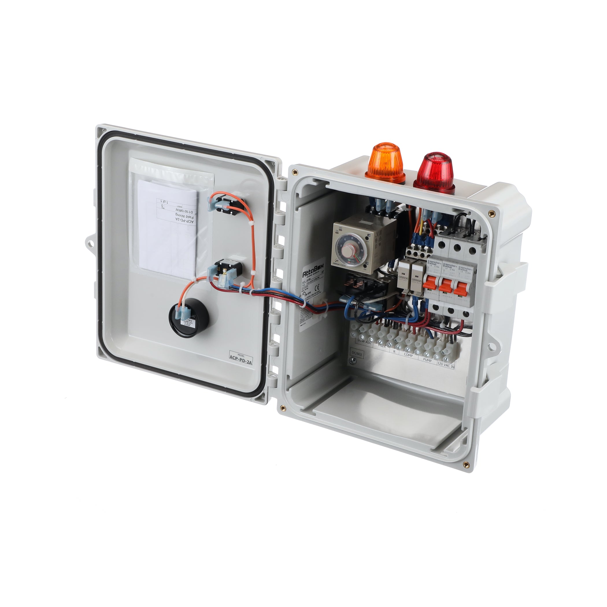 Aerobic Septic Dosing Timer Control Panel Dual Light ACP-PD-2A ...