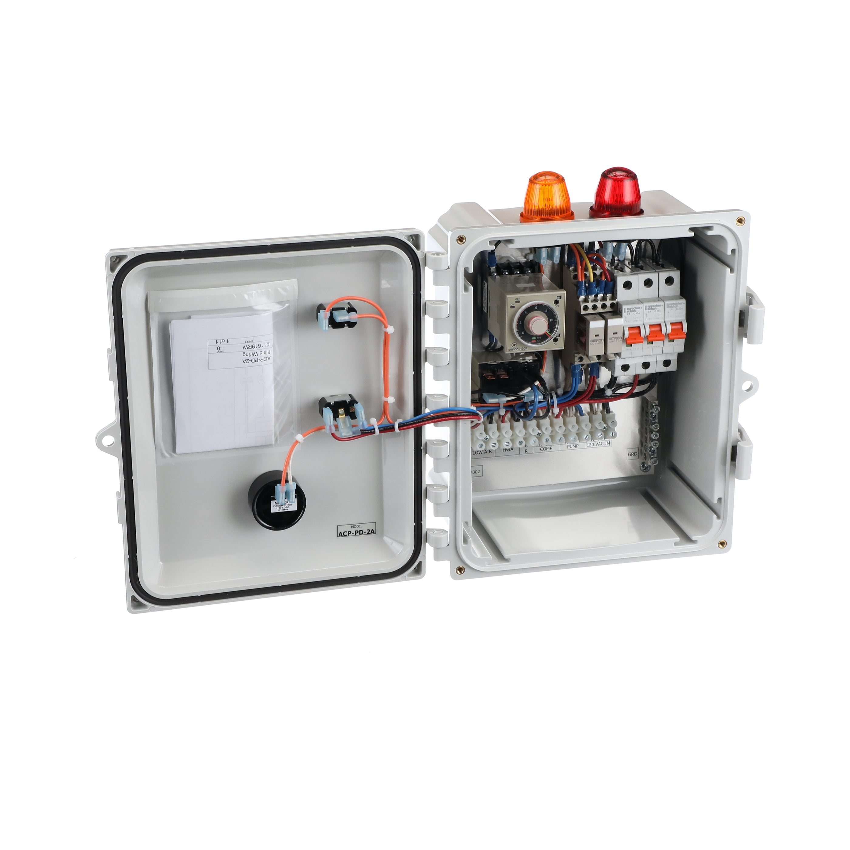 Aerobic Septic Dosing Timer Control Panel Dual Light ACP-PD-2A ...