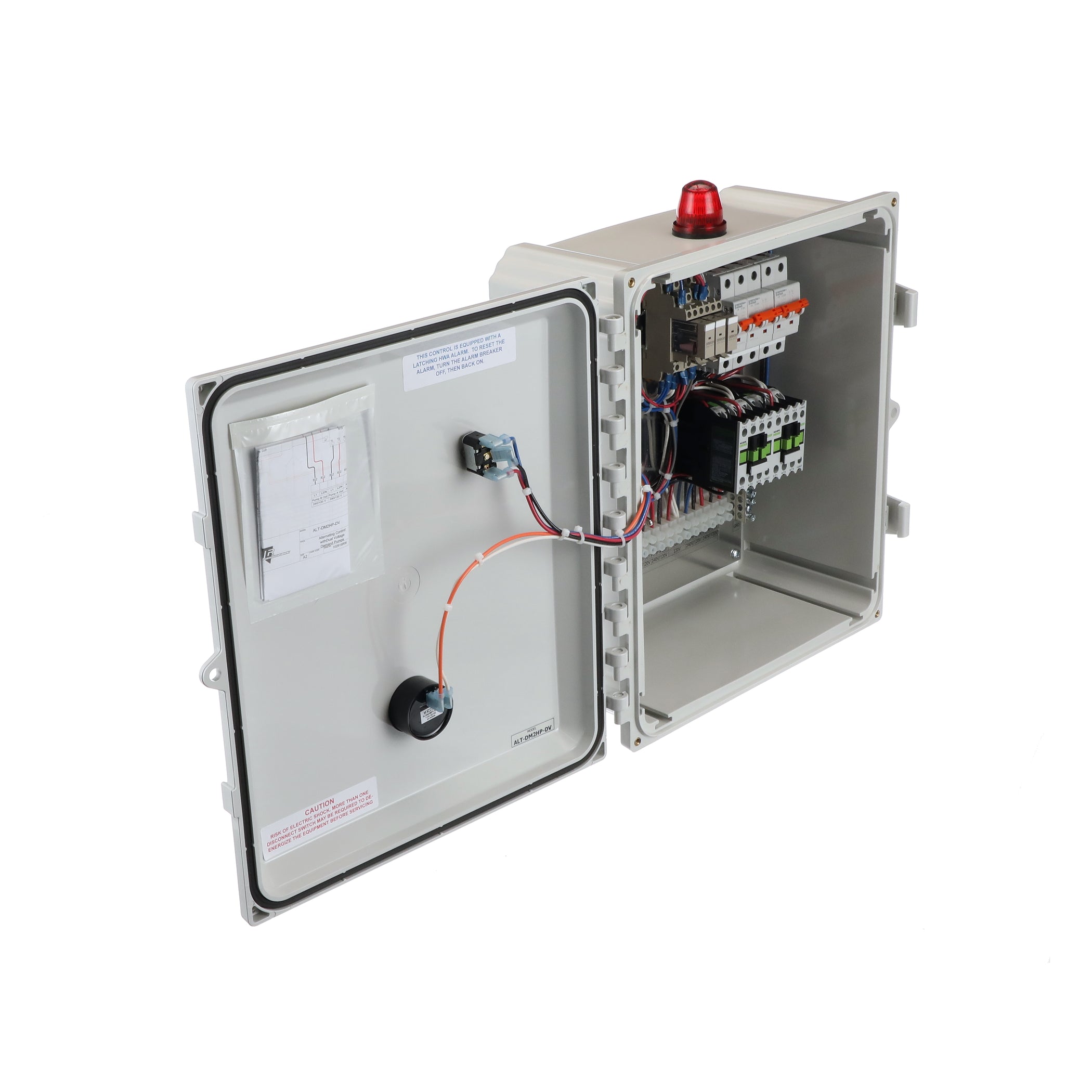 ALTDM2HPDV 220V/120V Grinder Duplex Control Panel - Wholesale Septic ...