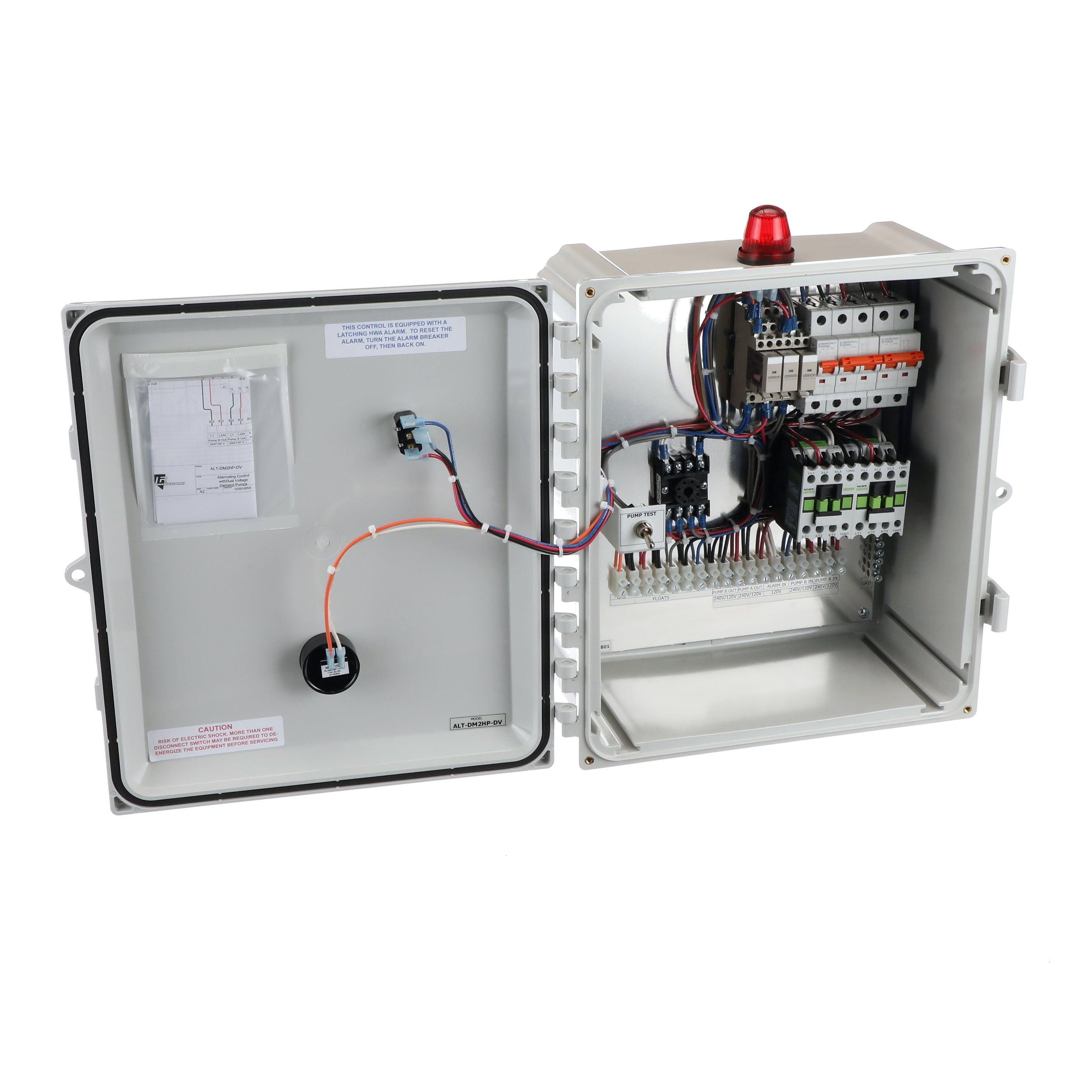 Grinder Duplex Control Panel 220V/120V - Wholesale Septic — Wholesale ...