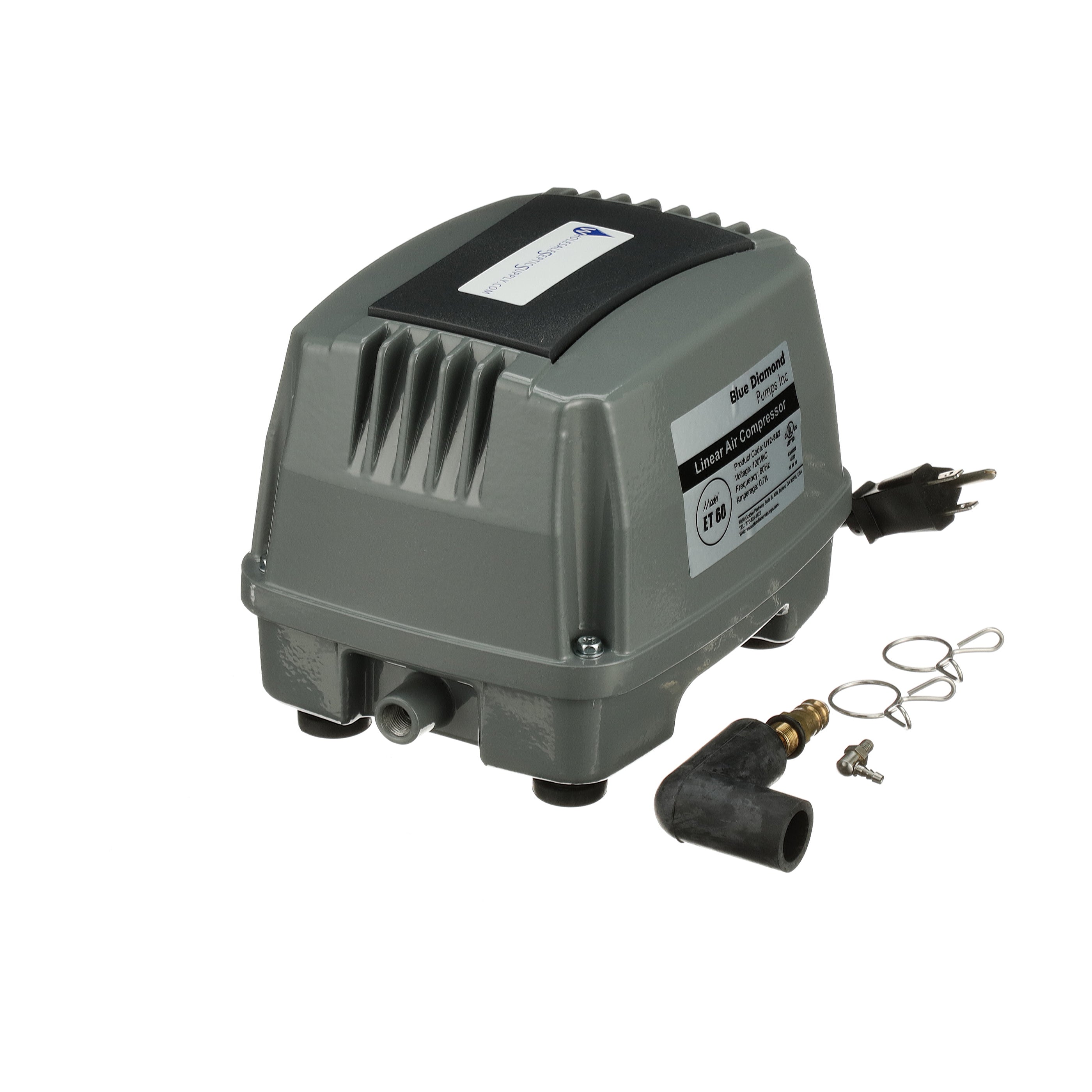 Blue Diamond ET60 Septic Air Pump - Wholesale Septic Supply
