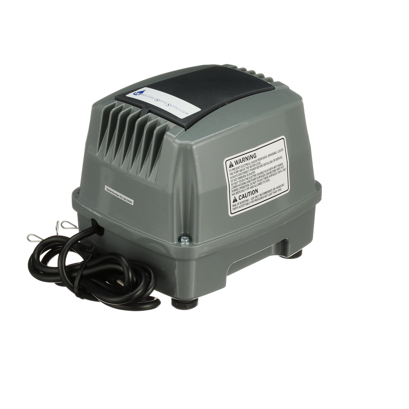Blue Diamond ET80 Septic Air Pump - Wholesale Septic Supply