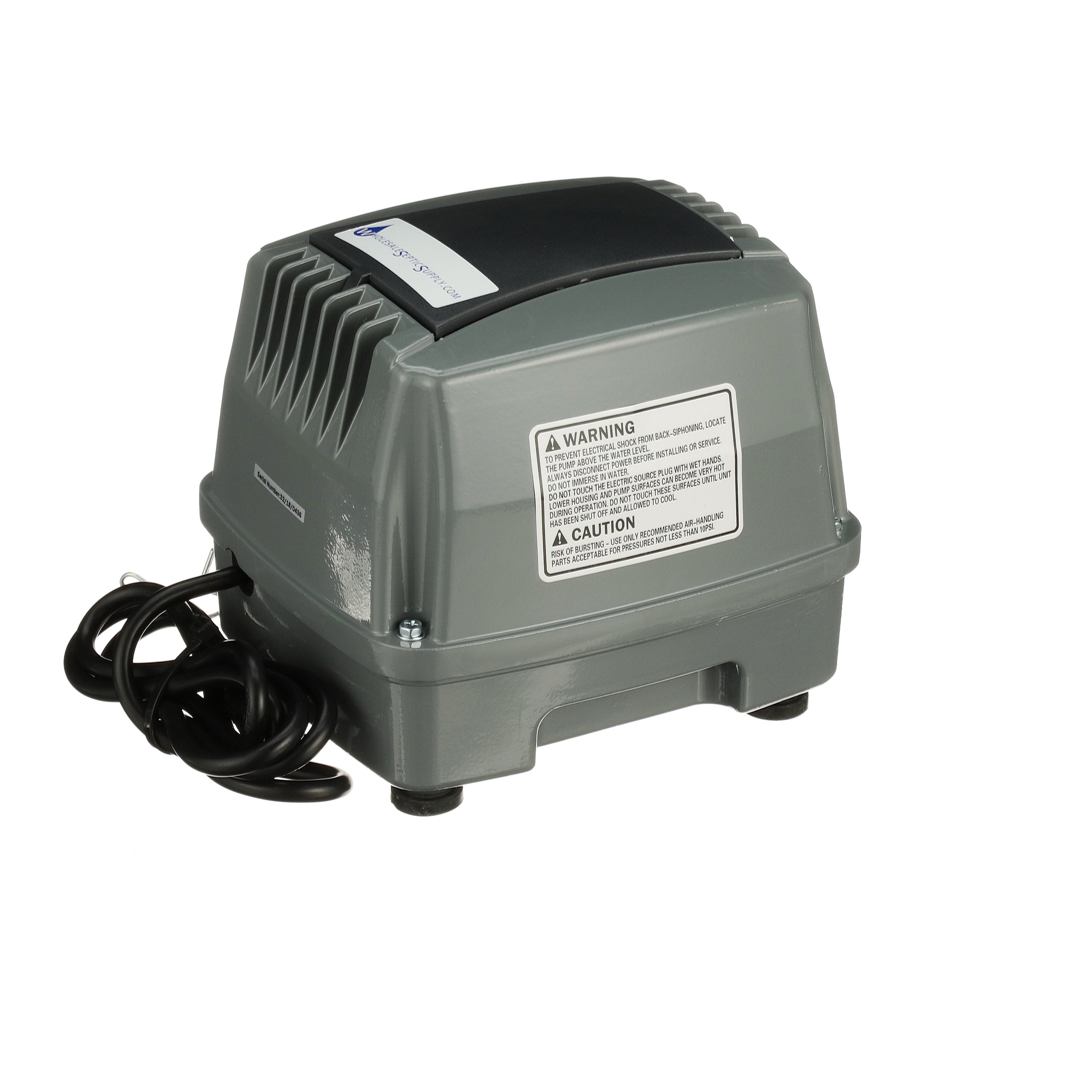 Blue Diamond ET80 Septic Air Pump - Wholesale Septic Supply
