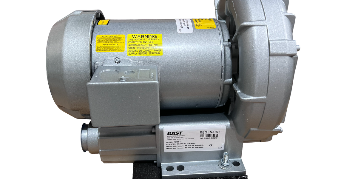 Gast Model R3105-12 Regenerative Blower 120/240VAC — Wholesale Septic ...