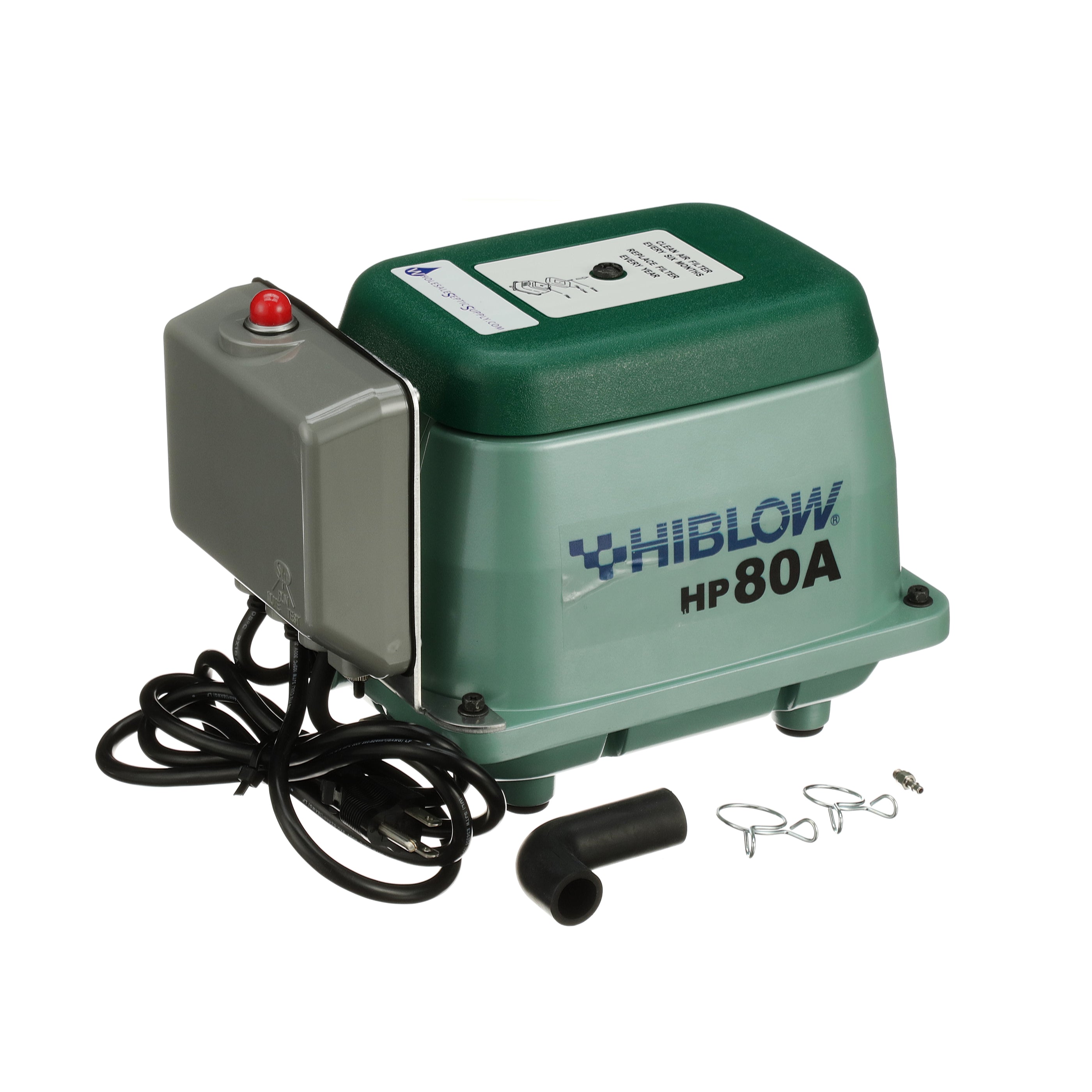 Hiblow HP-80-010A Septic Air Pump — Wholesale Septic Supply