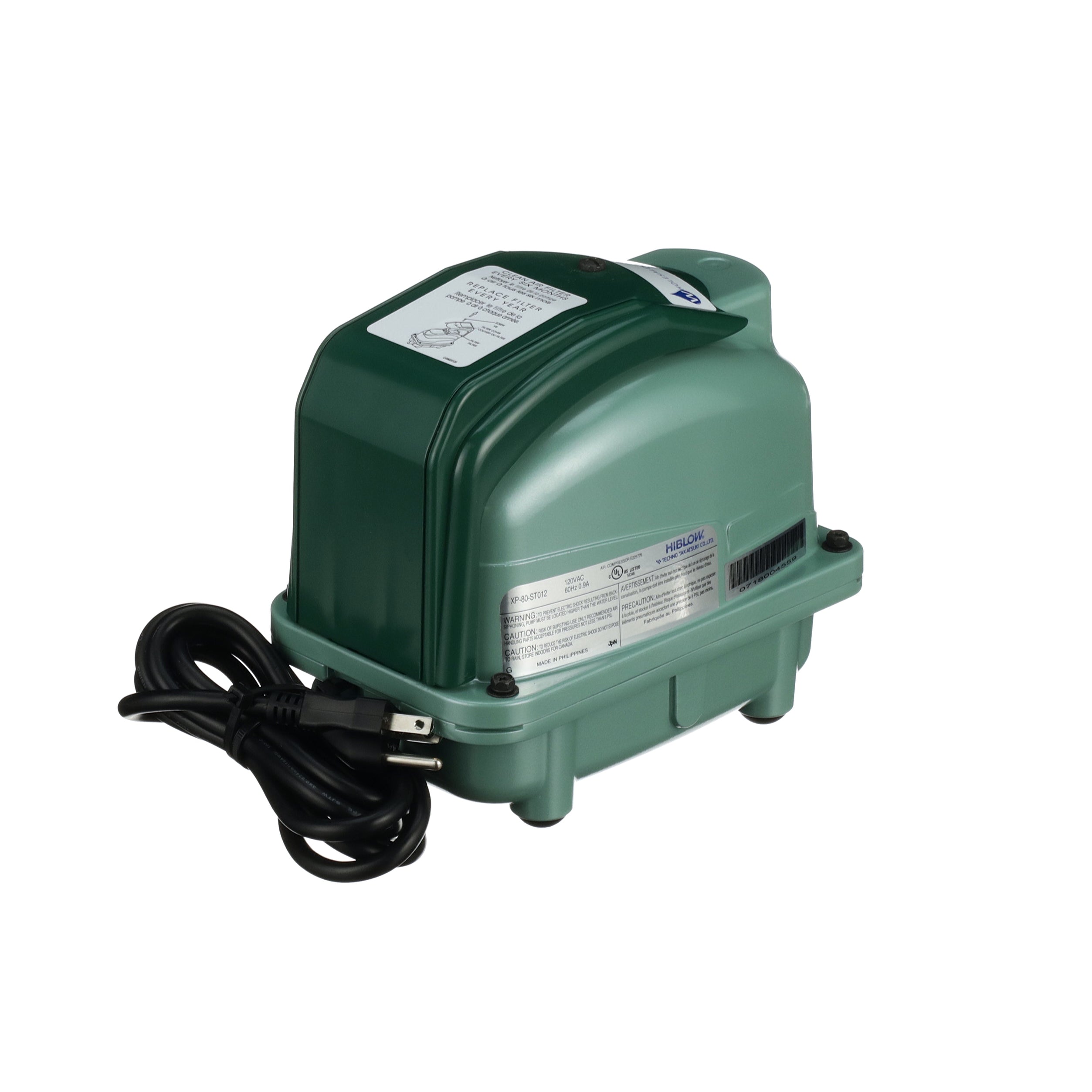 Hiblow XP-80 Septic Air Pump - Wholesale Septic Supply
