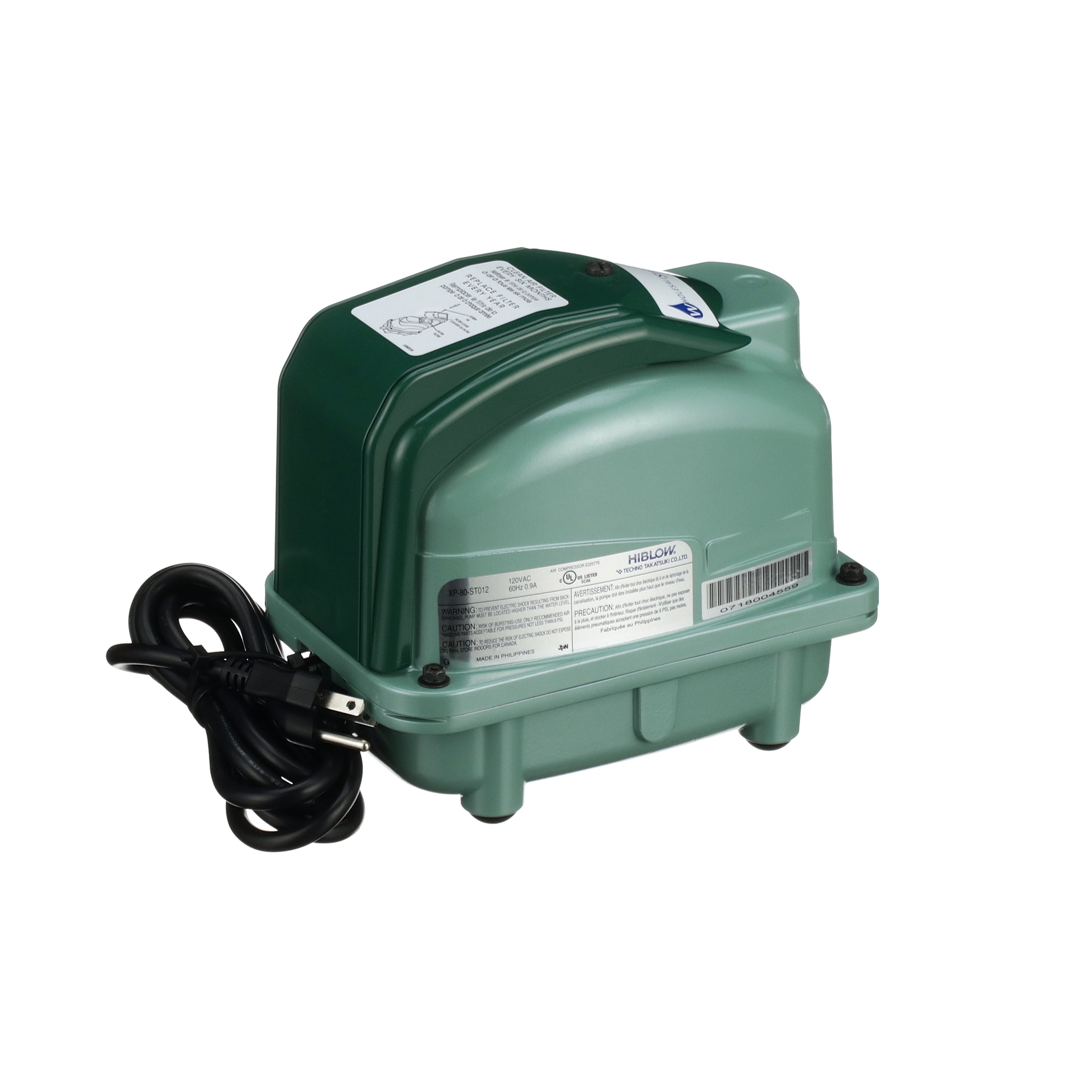 Hiblow XP-80 Septic Air Pump - Wholesale Septic Supply