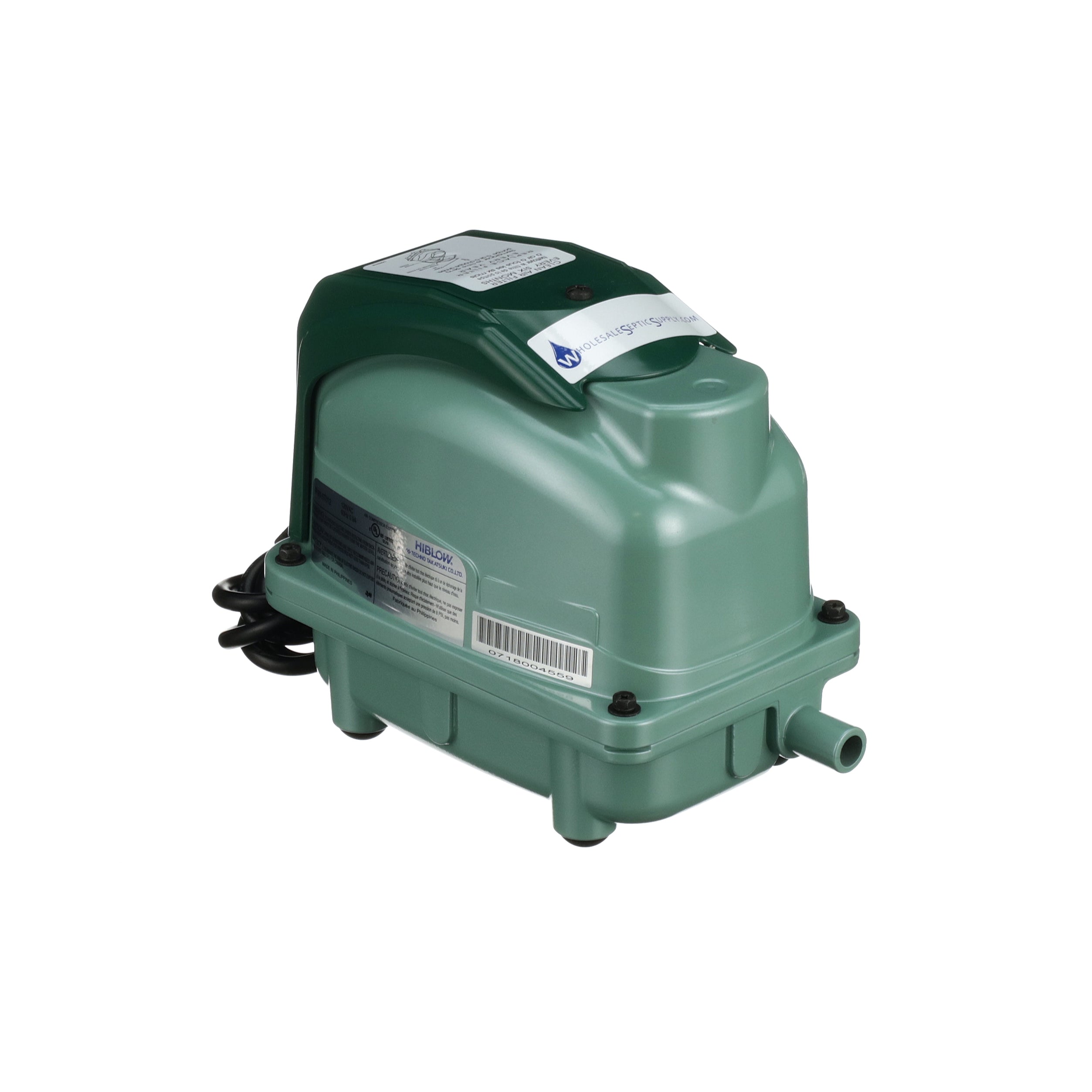 Hiblow XP-80 Septic Air Pump - Wholesale Septic Supply