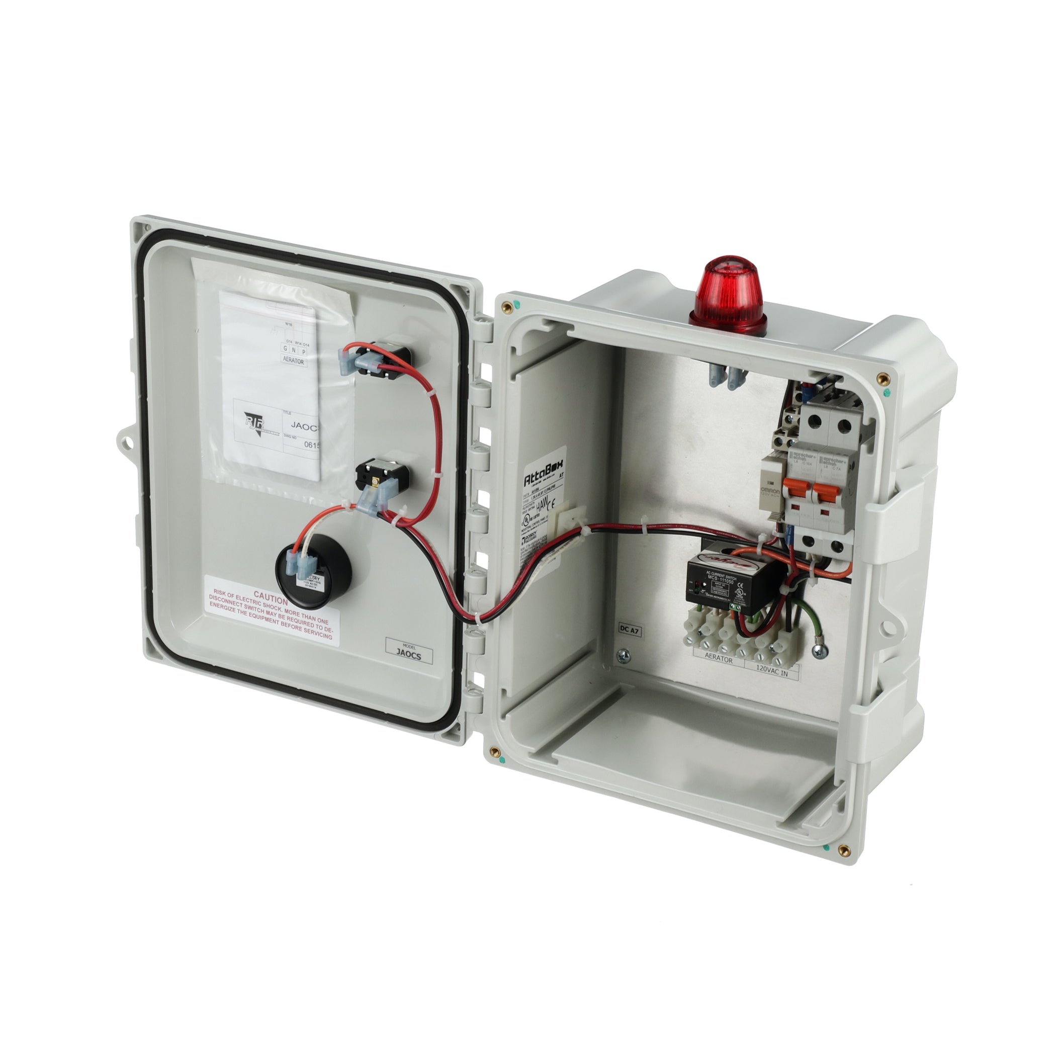 JAOCS Norweco Aerator Control Panel - Wholesale Septic Supply