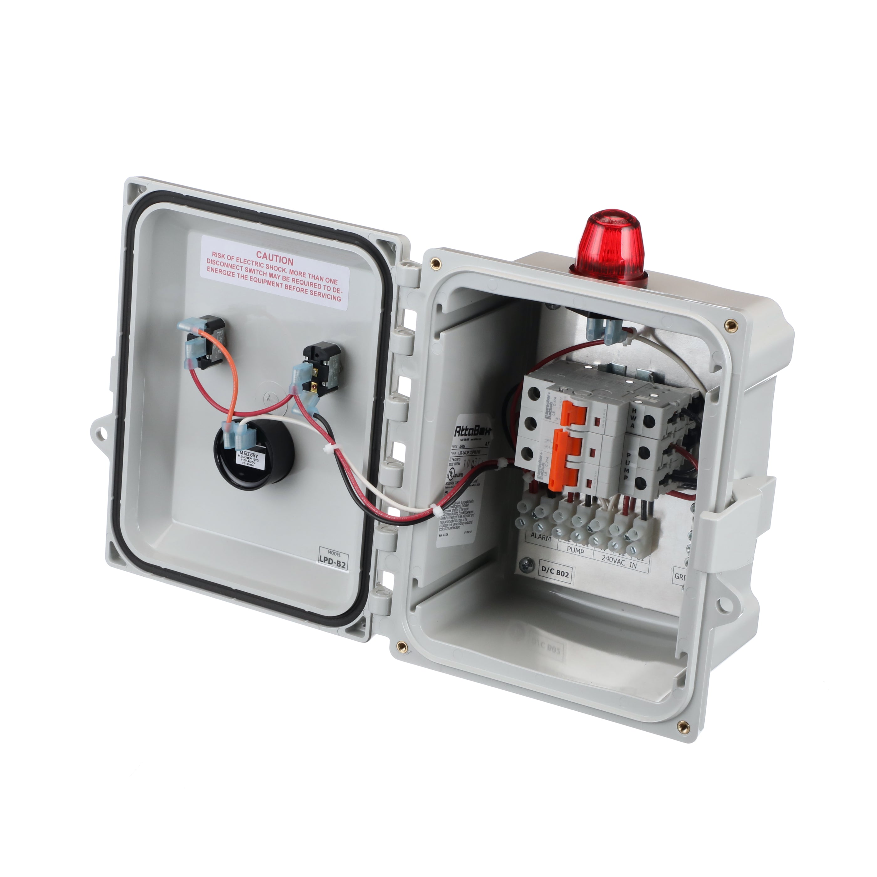 LPD-B2 Economy 220C Simplex Control Panel - Wholesale Septic Supply