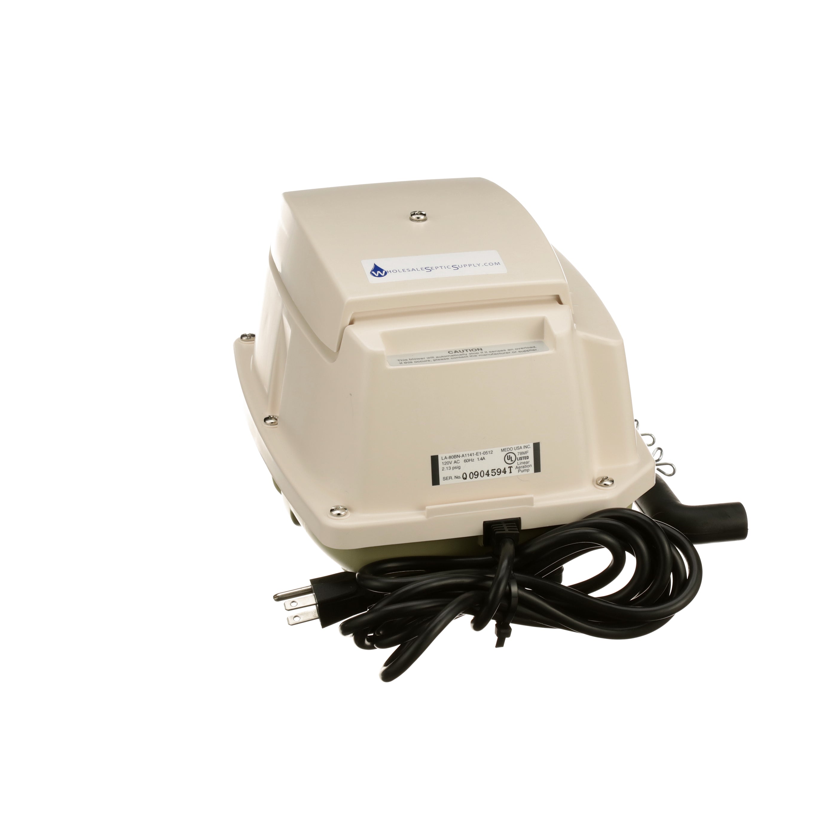 Medo Piston LA-80BN Septic Air Pump Aerator - Wholesale Septic Supply