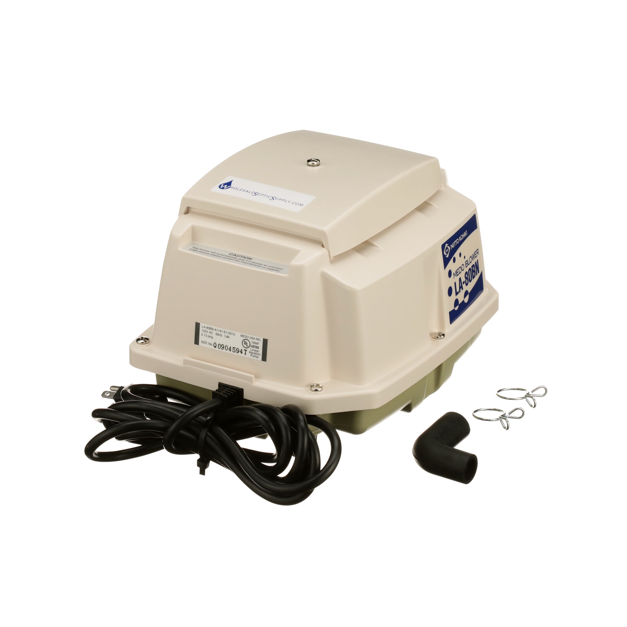 Medo Piston LA-80BN Septic Air Pump Aerator - Wholesale Septic Supply