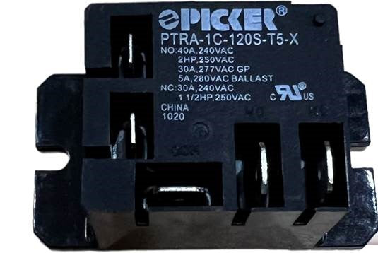 Relay Switch 240V AC 30A 1-1/1 HP PICKER — Wholesale Septic Supply