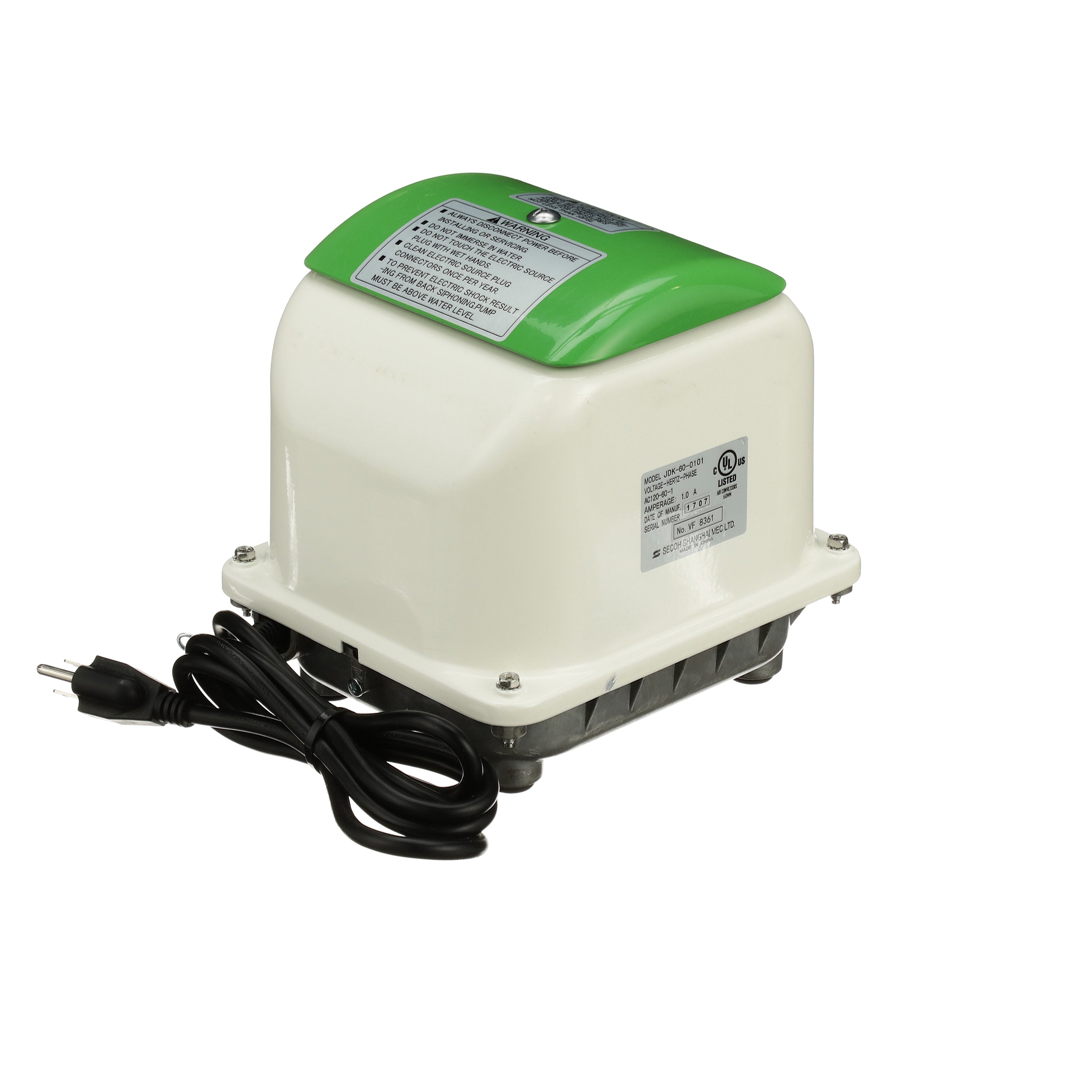 Secoh JDK-40 Septic Air Pump — Wholesale Septic Supply