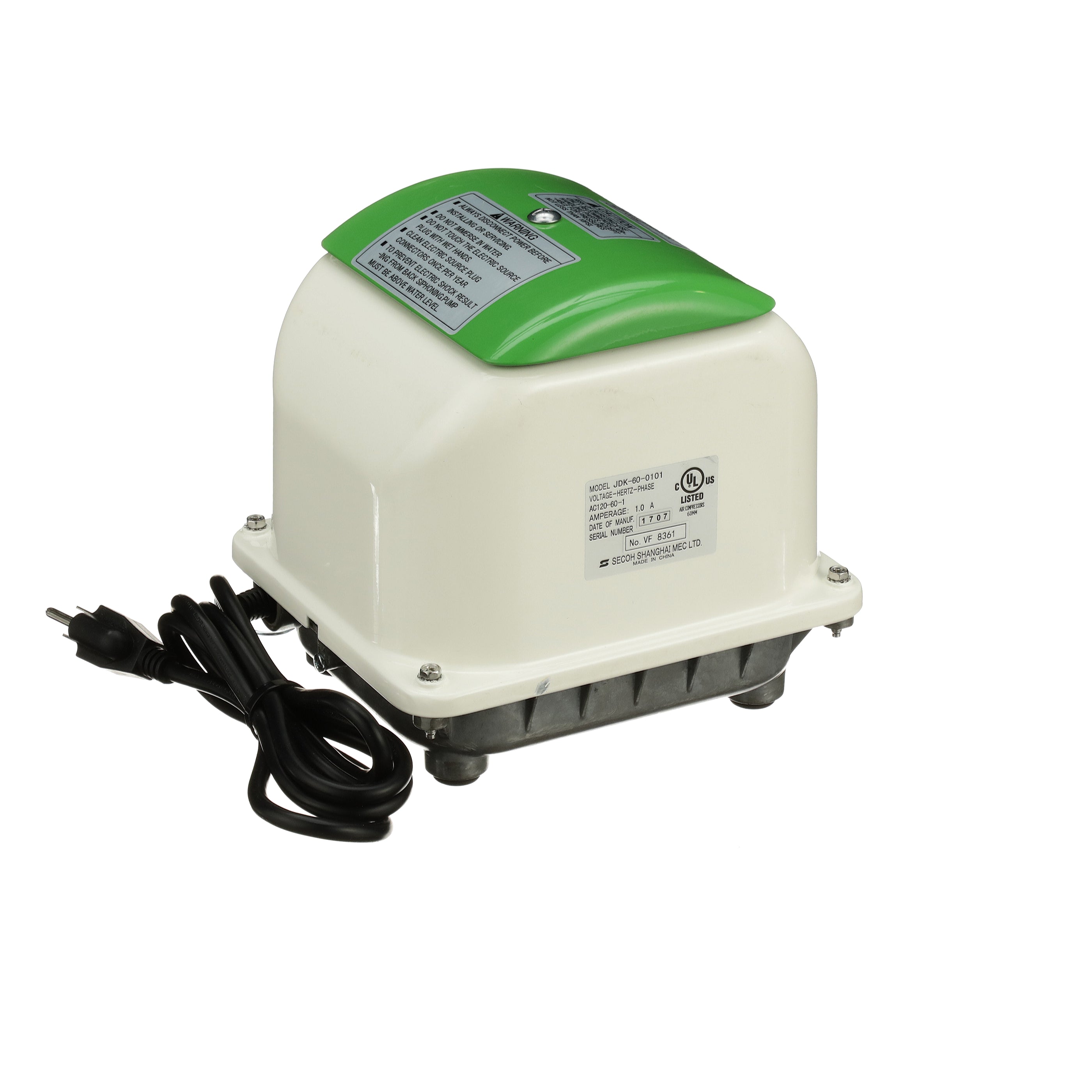 Secoh JDK-60 Septic Air Pump — Wholesale Septic Supply